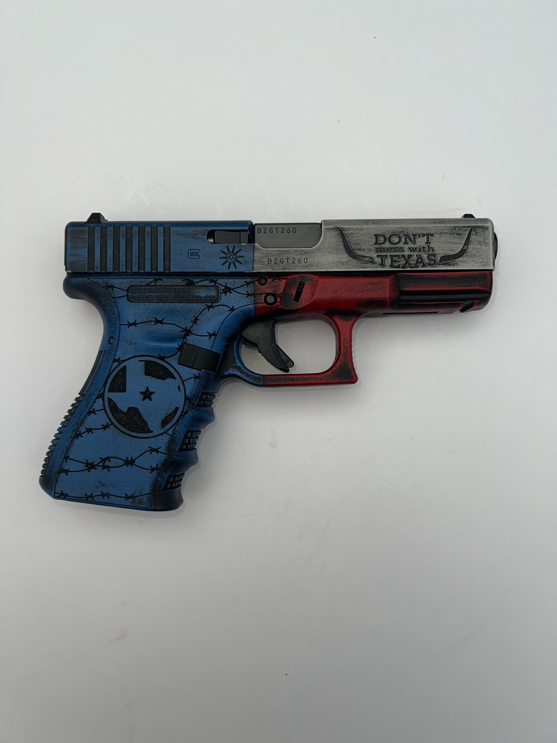 Don't Mess With Texas Glock 19 9mm - Premiere Firearms