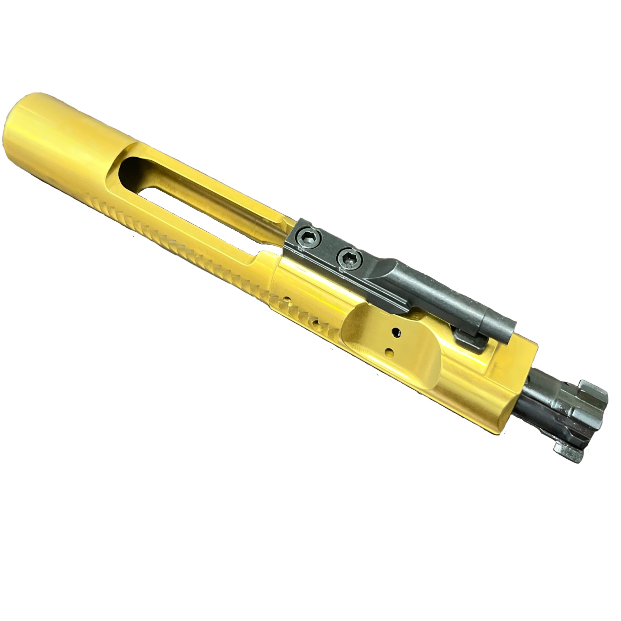 High Polish DLC Gold Tin Finish 556 Bolt Carrier Group (BCG) - Premiere ...